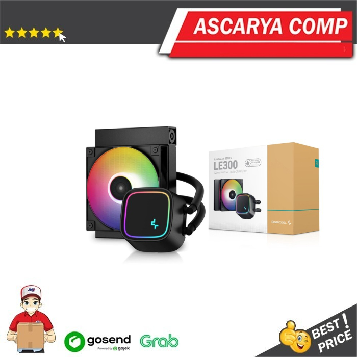 Deepcool LE300 - 120mm AIO Liquid CPU Cooler FIXED RGB | Shopee Malaysia