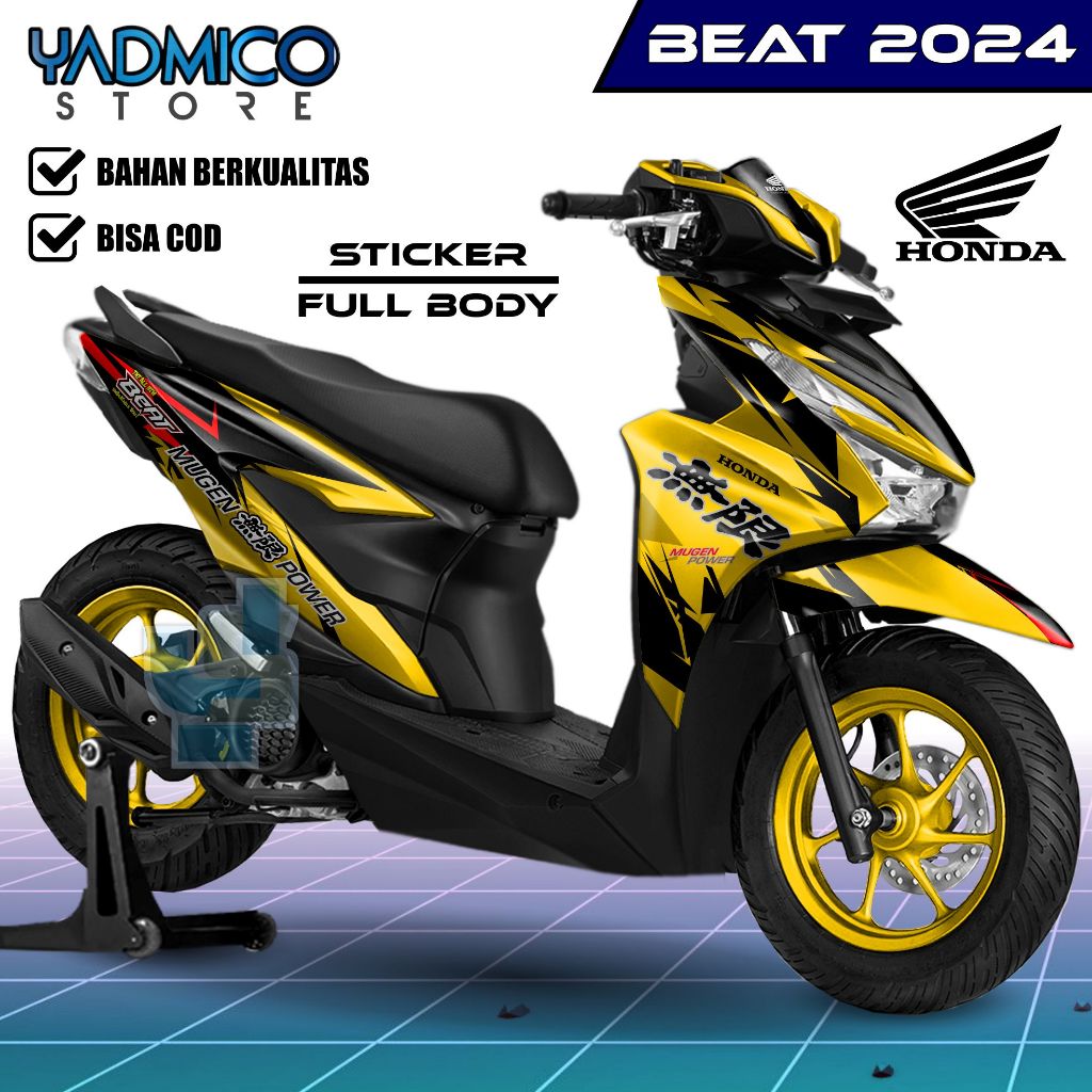 Beat 2024 Full Body Decal / Beat 2024 Fullbody Motorcycle Sticker / All ...
