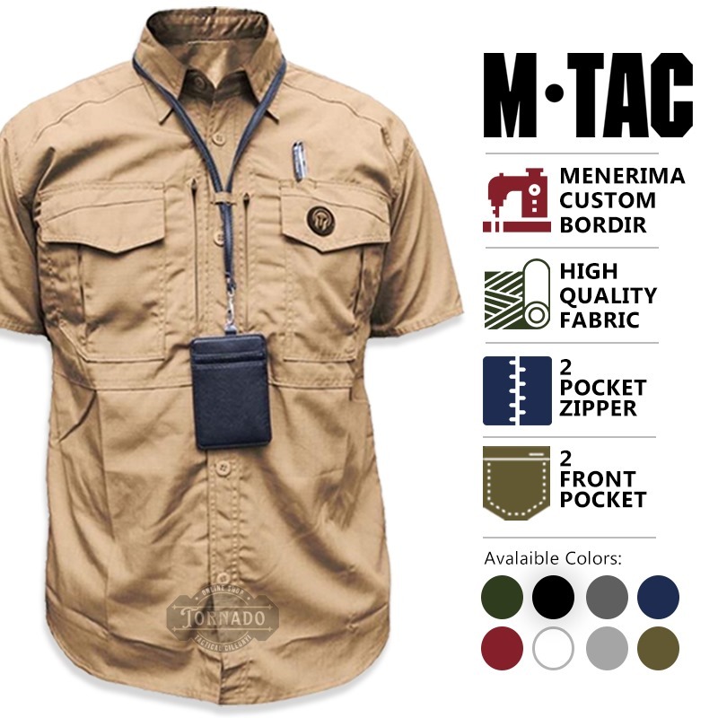 KEMEJA ( TACTICAL BANDUNG CENTER) MTAC RIPSTOP SHORT SLEEVED TACTICAL ...