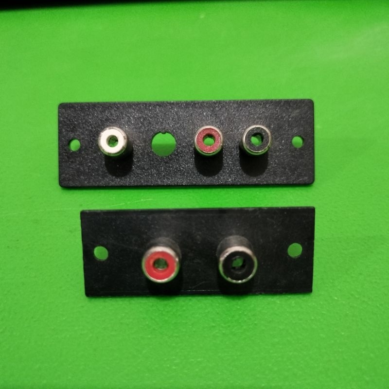 RCA Terminal Socket 2Pin 3Pin 2 Holes 3 Holes Ground Handheld | Shopee ...