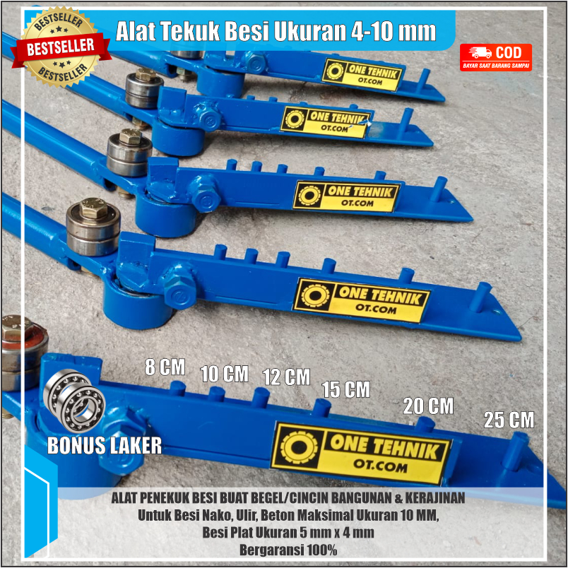 (NEWEST Iron BENDING TOOL Chicken Claw Begel Iron Bender Spec 4 - 10 MM ...