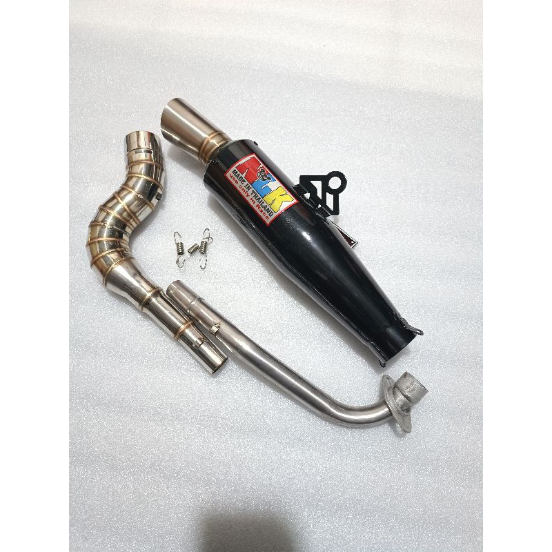 Nlk Pipe canister conical open specs exhaust Pipe for Wave 125 Xrm 110/ ...