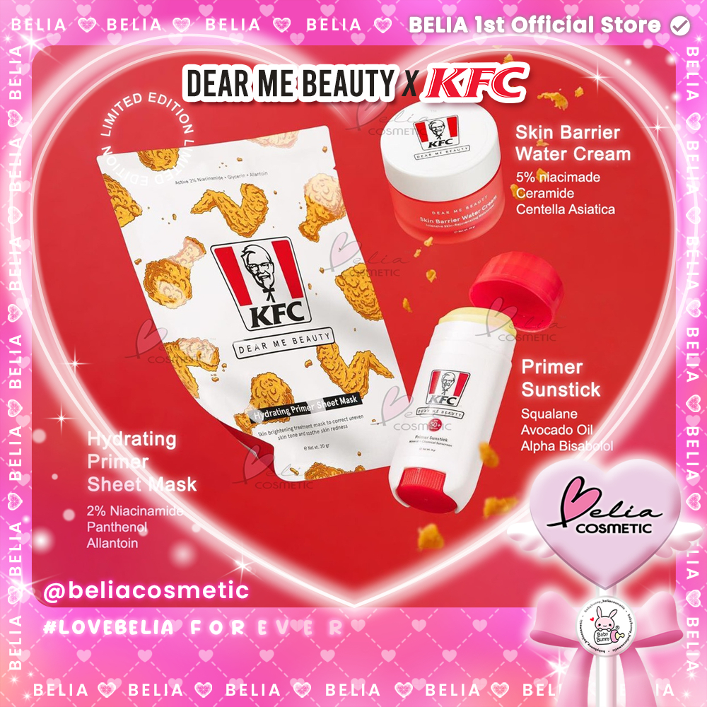 Belia DEAR ME BEAUTY x KFC Limited Edition Skin Barrier Water Cream ...
