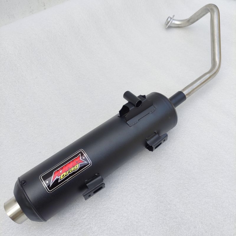 King DRAG exhaust muffler pipe standard racing for click 125i click ...