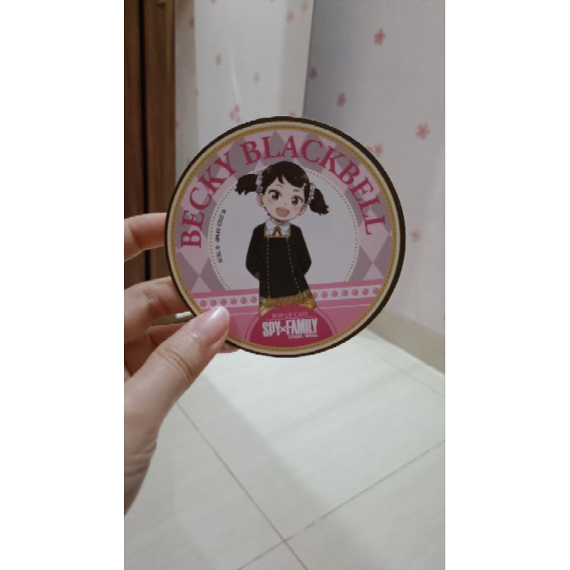 Coaster Spy x Family (Becky Blackbell) | Shopee Malaysia