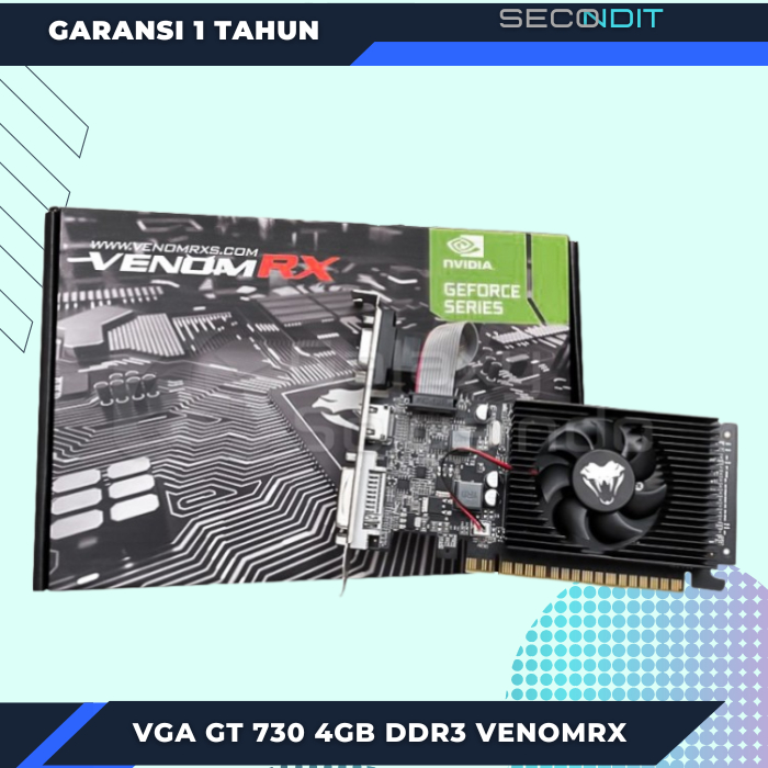 Vga VenomRX GT 730 4gb 128bit ddr3 Pcie | Shopee Malaysia