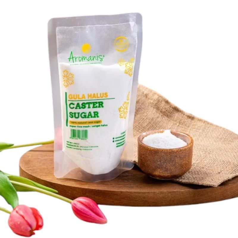 Aromanis ORGANIC CASTER SUGAR/CASTER SUGAR 250GR | Shopee Malaysia