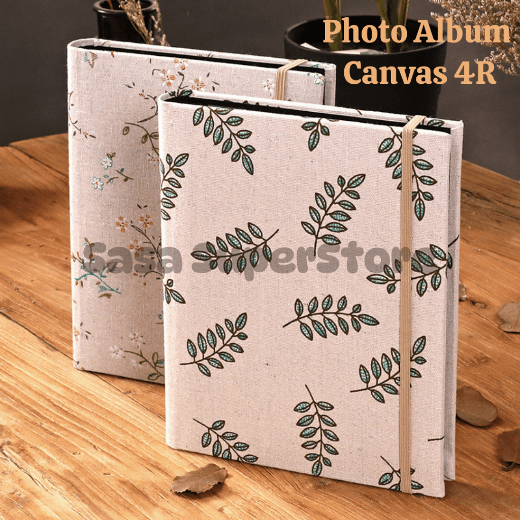 Sasa HOMMY - CANVAS FABRIC ALBUM BOOK 4R 200 PHOTOS | Collection BOOK ...
