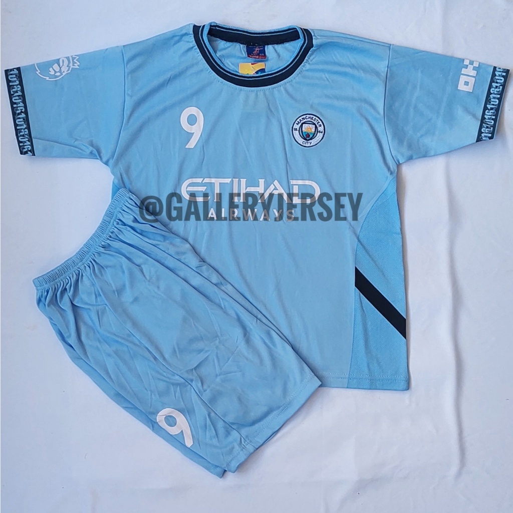 Children's Football Suits For Children MAN CITY HOME Children's JERSEY ...