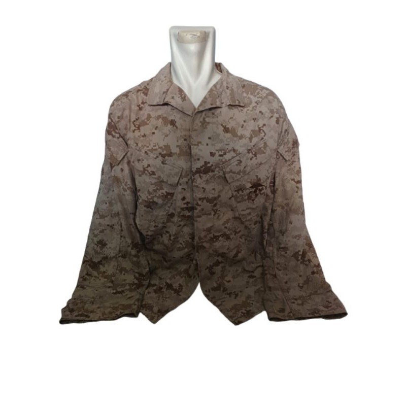 KEMEJA Bdu PDL Shirt Loreng Digital Desert Desert Desert US Marines ...