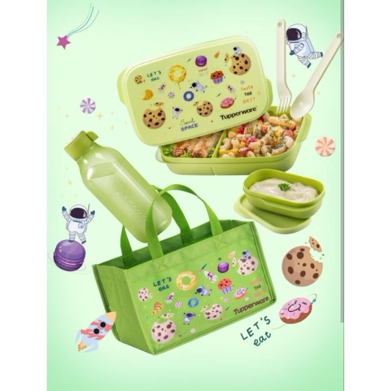Foodie BUDDY +free/Tupperware foodie set Lunch | Shopee Malaysia