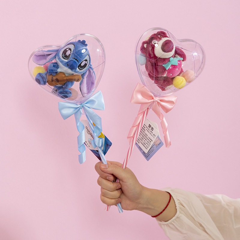 Lotso Bear Stitch Flower Bouquet and Balloons / Doll Flower Bouquet ...