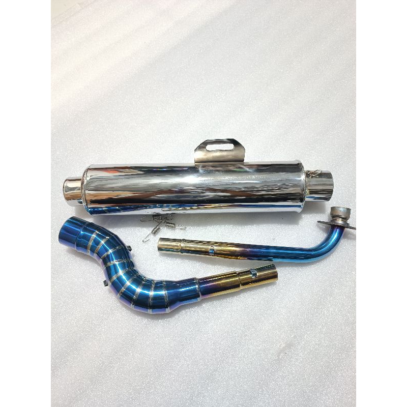 Ckd Pipe canister conical open specs exhaust Pipe for Wave 125 Xrm 110/ ...
