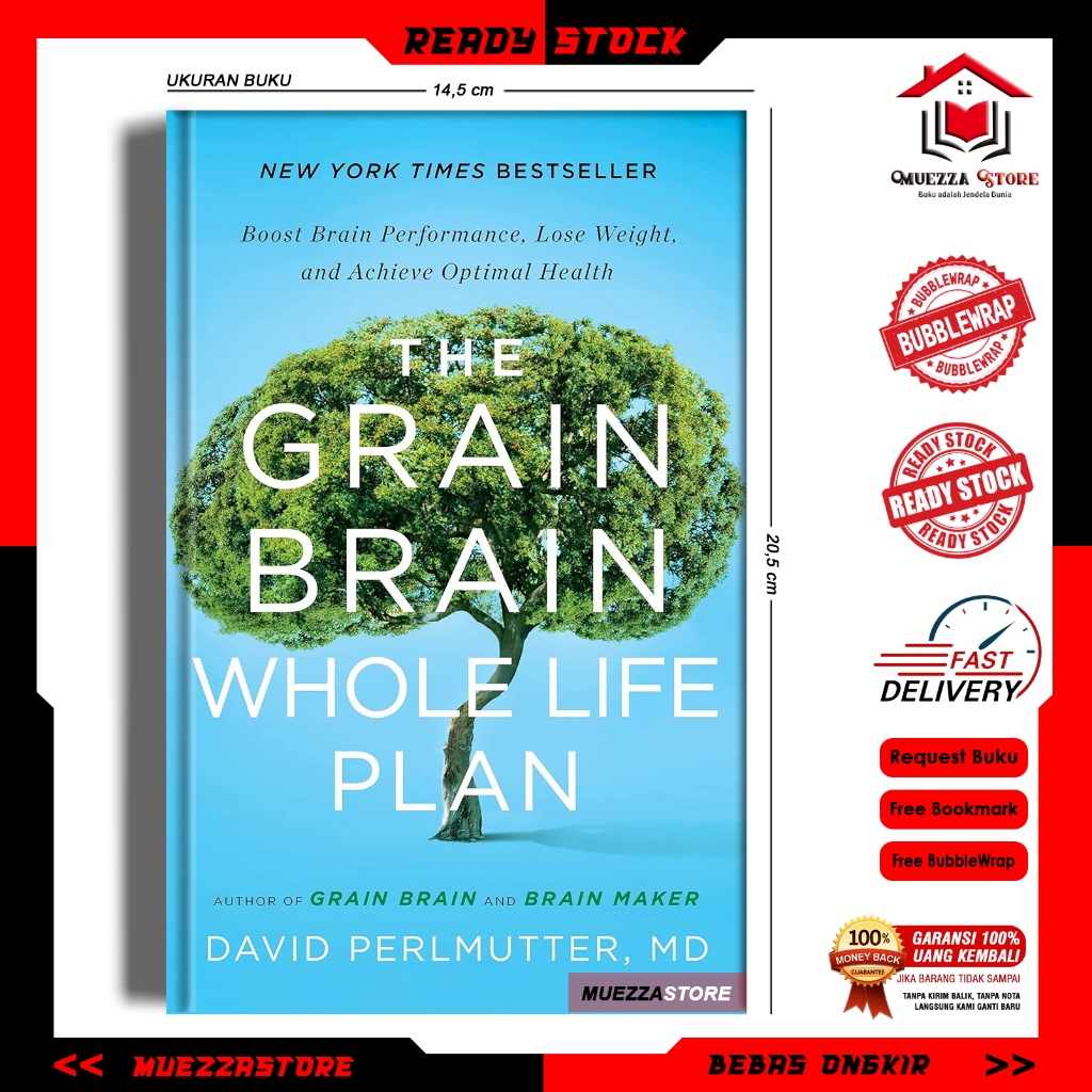 The Grain Brain Whole Life Plan by David Perlmutter MD (English ...