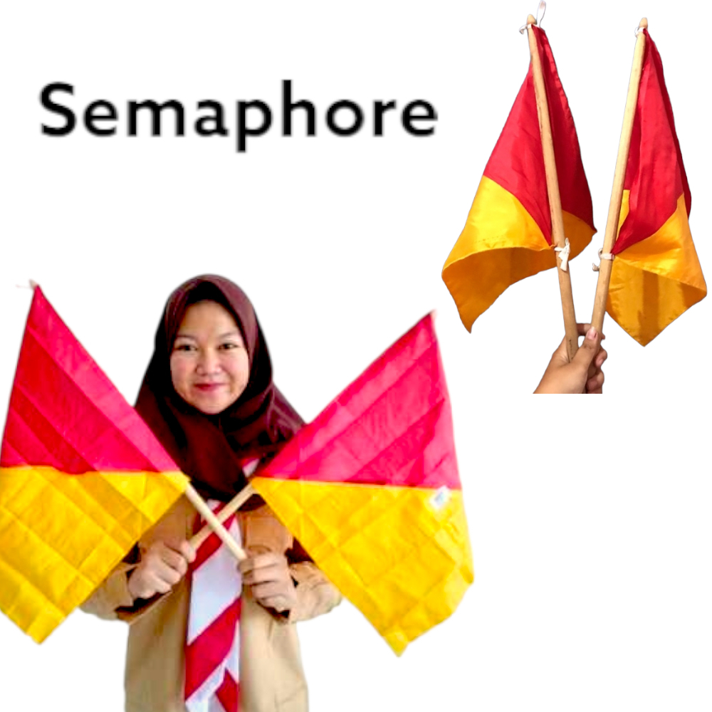 Scout Semaphore Flag and Scout Semapor Stick | Shopee Malaysia