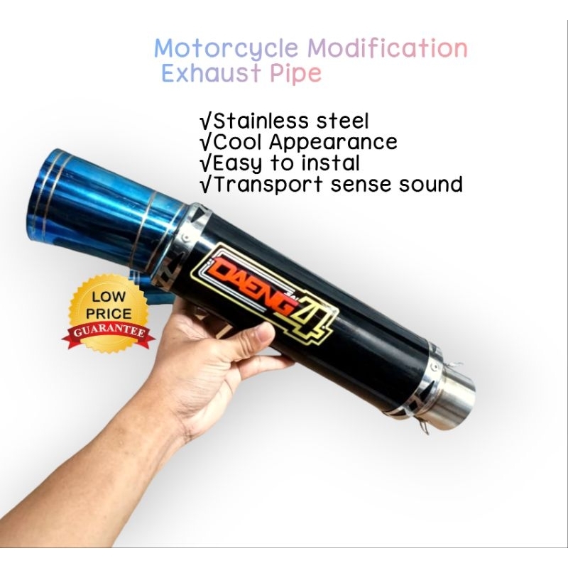 Open specs conical canister Daeng sai 4 Blue tip in51mm | Shopee Malaysia