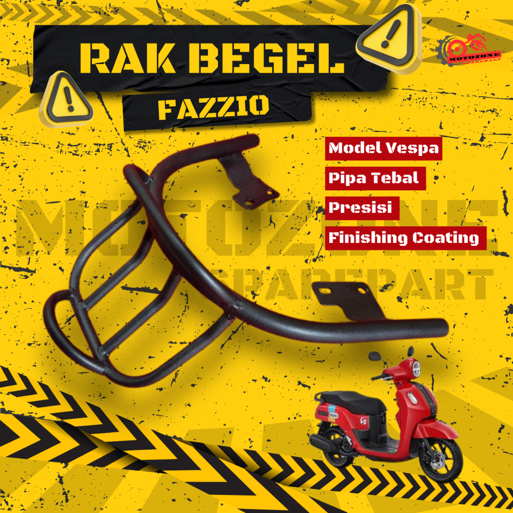 Rear Rack Stirrup Bracket Rack Accessories PNP Yamaha Fazzio Vespa ...