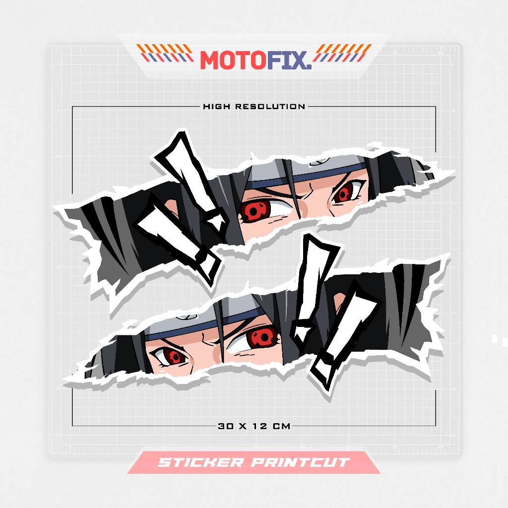 Universal PREMIUM ANIME PRINTCUT STICKER / CAR / 27 MOTIF / STICKER ...