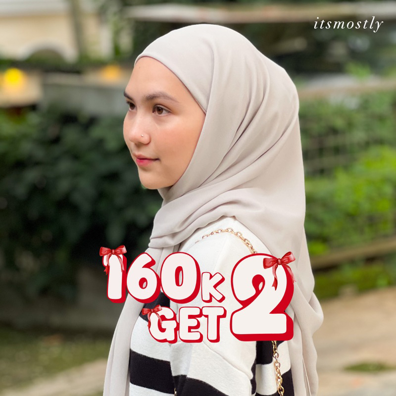 Itsmostly - Ayra Instant Square (Instant Inner Quad Hijab) | Shopee ...