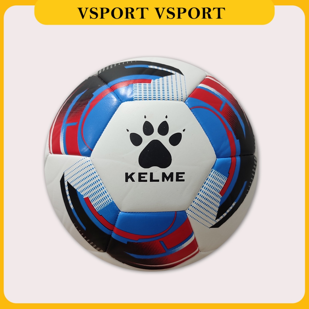 Soccer Ball KELME BLUE WHITE VORTEXAC23 SIZE 5 AFC ASIAN CUP QATAR 2023 (FREE Nipples, Nets And ...