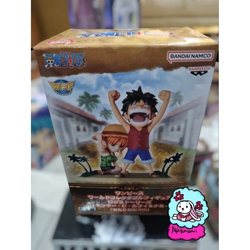 Bandai WCF Action Figure Original One Piece Luffy x Nami | Shopee Malaysia