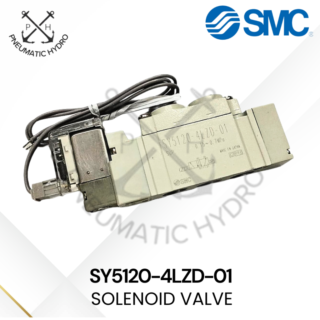 Selenoid valve SMC SY5120-4LZD-01 AC220 | Shopee Malaysia