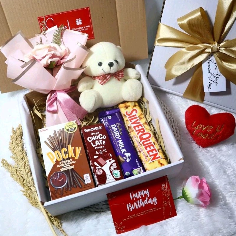 Flower Hampers | Birthday Boyfriend Gift | Graduation Bouquet Chocolate ...