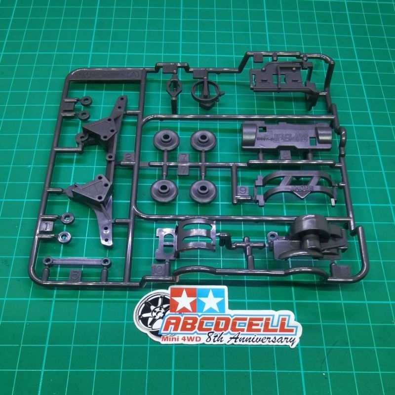 Tamiya Gear box Gearbox super 2 Chassis Original removed kit | Shopee ...