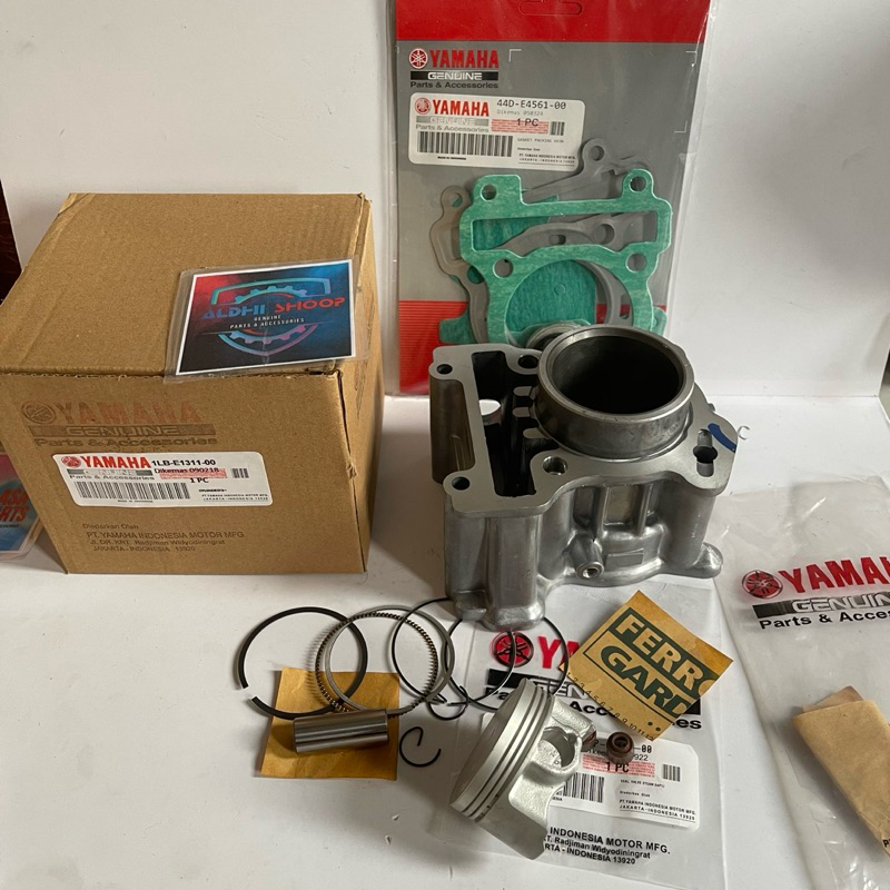 Piston Block YAMAHA XEON RC 125 FI Complete PISTON KIT+TOP SET+Valve ...