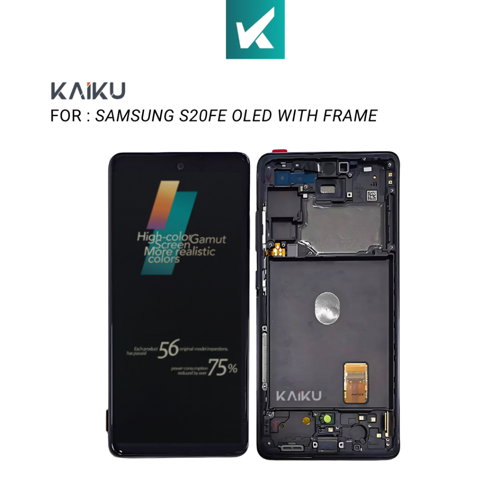 Samsung S20FE OLED Lcd KAIKU Fullset Touchscreen With Frame | Shopee ...