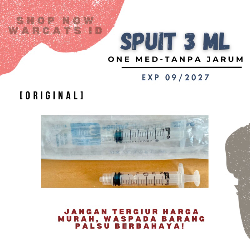 Onemed - Medium Size Syringe Cat Spet (1 pcs) | Shopee Malaysia