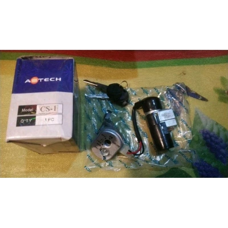 Ignition Key only assy set Honda cs1 anti Theft Magnetic Lock set nos ...