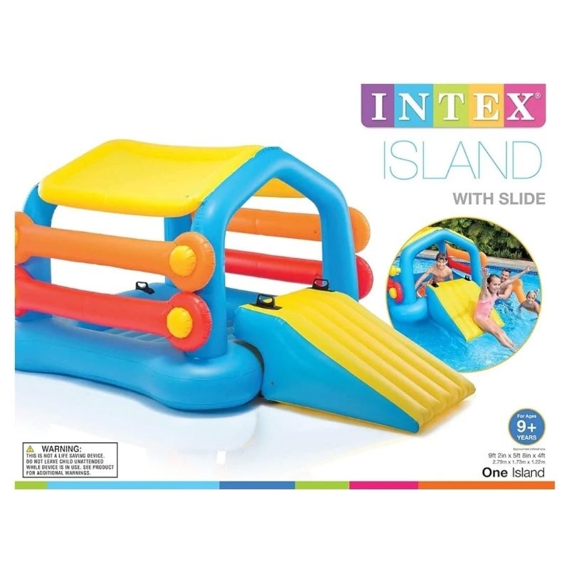 Intex HOUSE HOUSE SLIDING SWIMMING SWIMMING POOL INFLATABLE BALLOONS ...