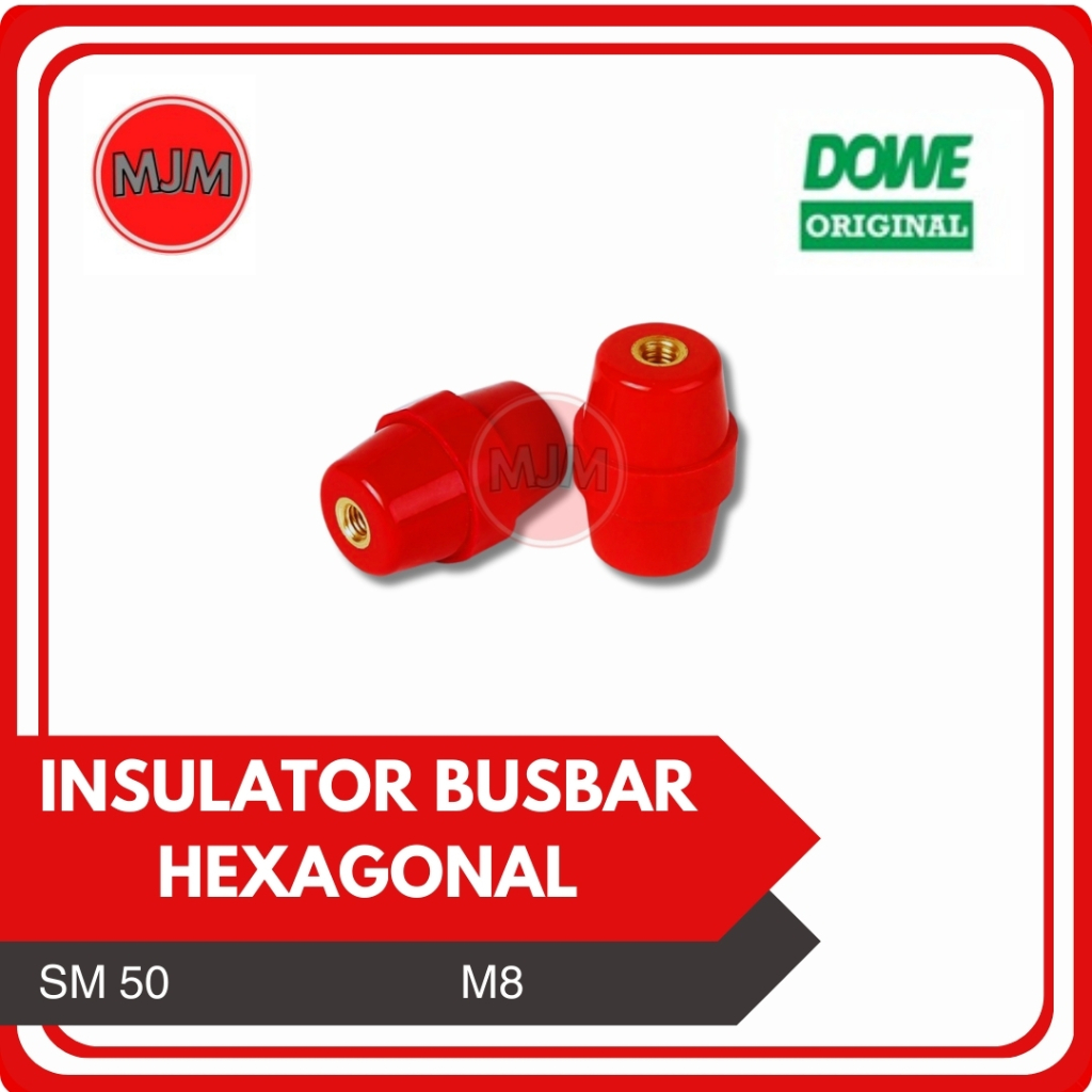 Busbar Insulator/Hexagonal Busbar Insulator 50 M8 | Shopee Malaysia