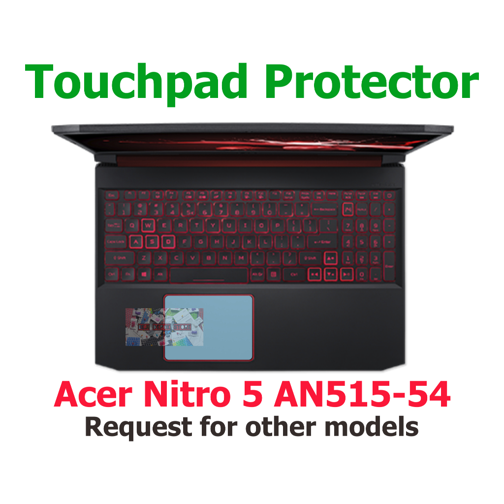 Acer Nitro 5 AN515-54 Anti-Scratch Touchpad Protector | Shopee Malaysia