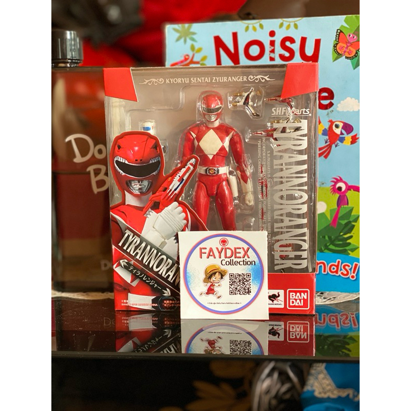 SHF Tyrano Ranger aka Red Ranger Mighty Morphin Power Ranger | Shopee ...