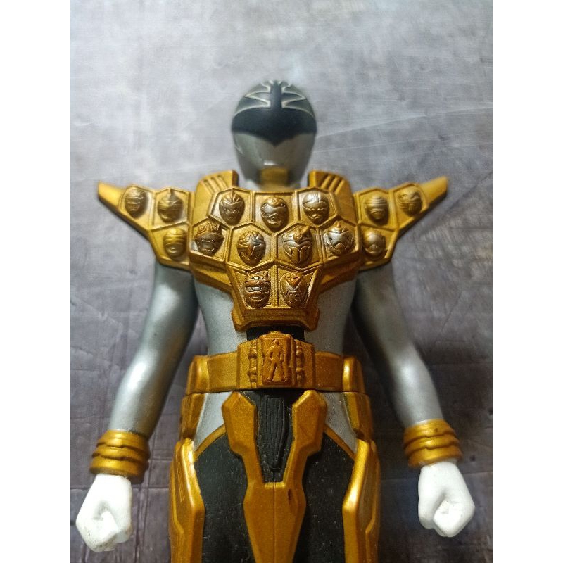 Vinyl RHS Figure Super Sentai Gokaiger Character Gokai Silver Gold Mode ...