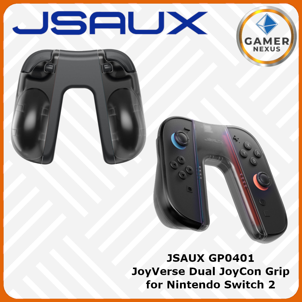 JSAUX GP0401 Dual JoyCon Grip Switch 2 Joy Con Case Casing JoyVerse ...