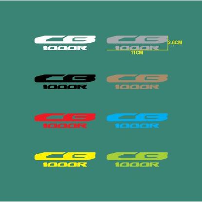Cutting Sticker CB1000R Honda CB 1000R Motorcycle Sticker Unit | Shopee ...