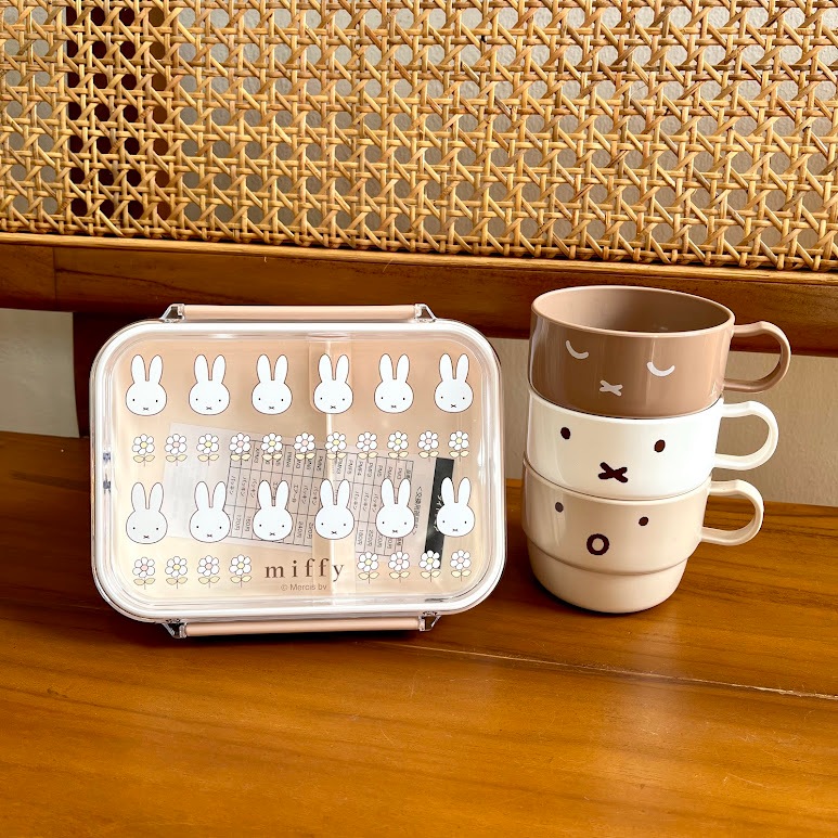 Miffy Dinnerware Set Ori Japan Japan Miffy Boris Character Tableware ...