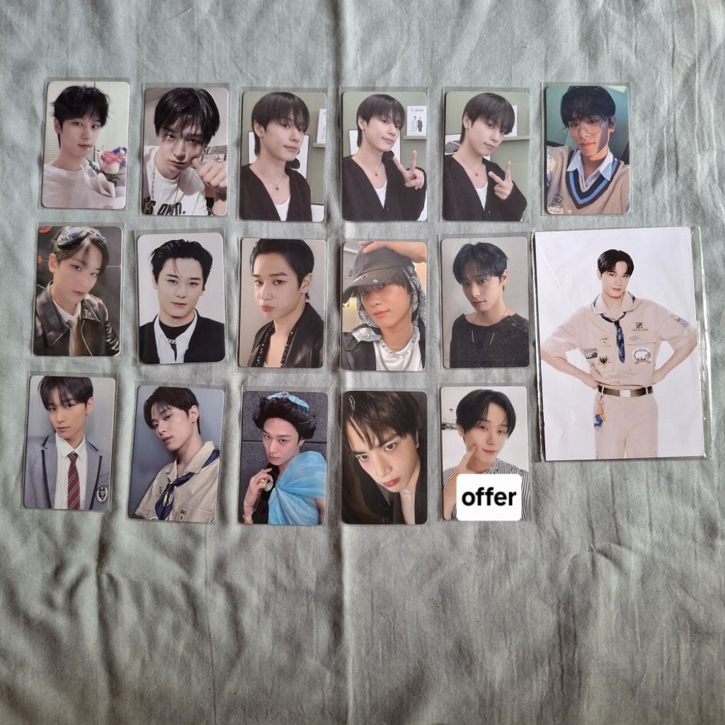 Photocard juyeon fromm, qr encore, the b land japan, deobdam, tc ...