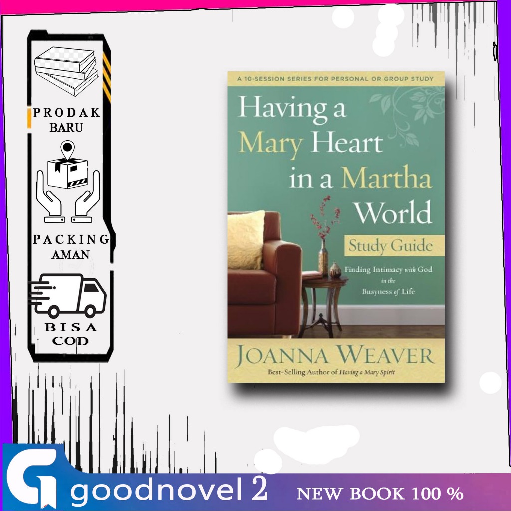 Having Mary Heart ina Martha World - Joanna Weaver (English) | Shopee ...