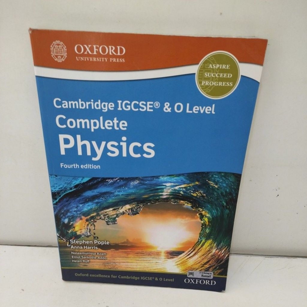 CAMBRIDGE IGCSE & O LEVEL COMPLETE PHYSICS FOURTH EDITION | Shopee Malaysia
