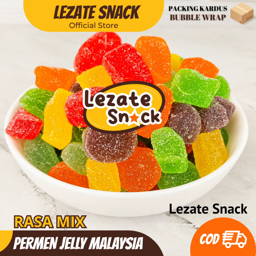 Malaysian Jelly Candy 1KG Sweet Delicious Kiloan Fruit Flavor / Halal ...