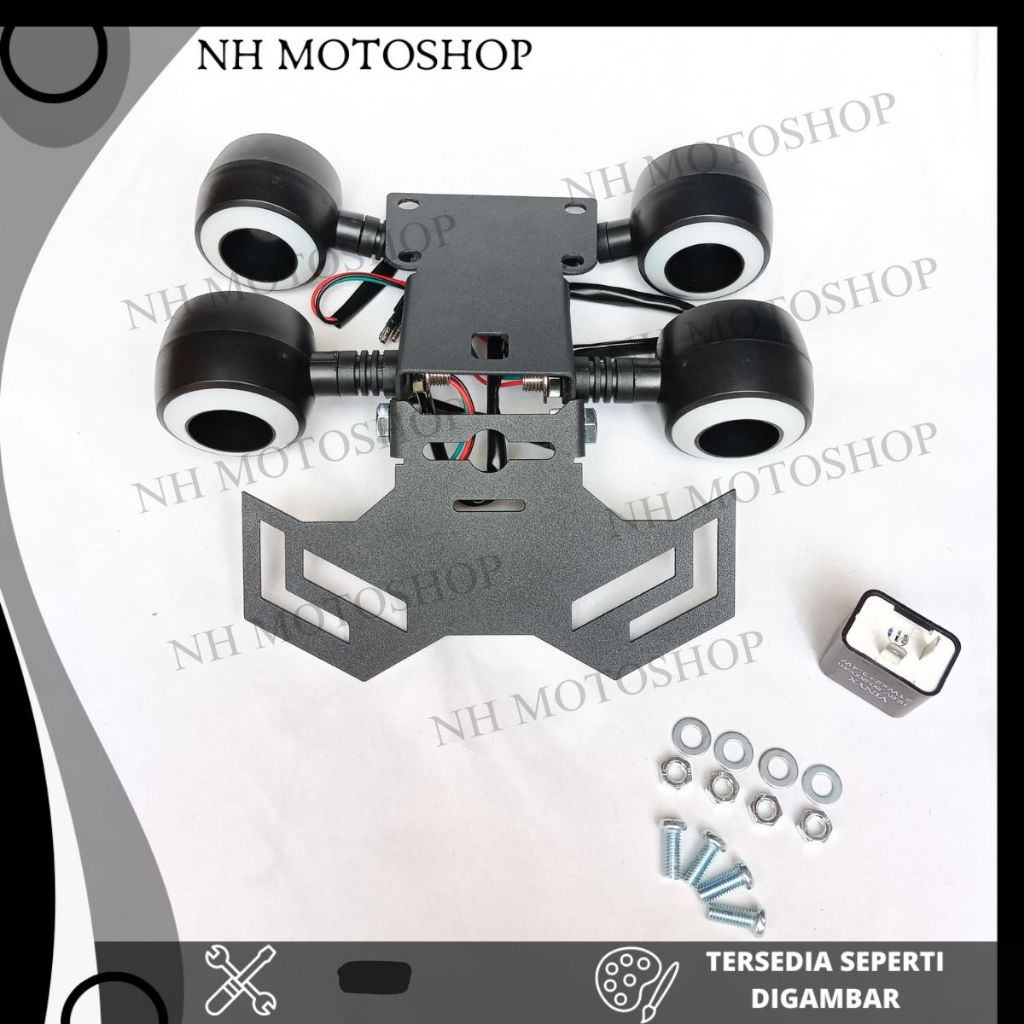 TAIL TIDY XSR 155 REAR SPAKBOR IGAWA SEN LIGHT XSR155 NUMBER PLATE ...