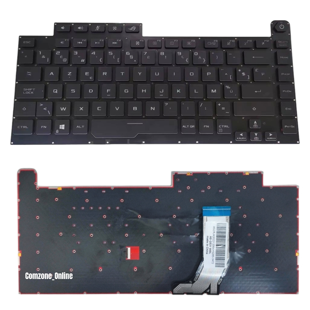 Keyboard Asus ROG Strix Scar III G531 G531GT GL531GV GL531GW RGB Snap ...