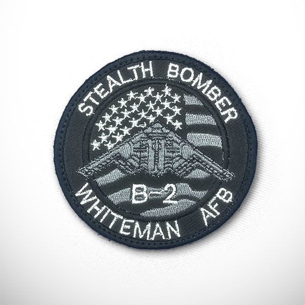 Patch B-2 Stealth Bomber Whiteman AFB Air Force Base Embroidery Emblem ...