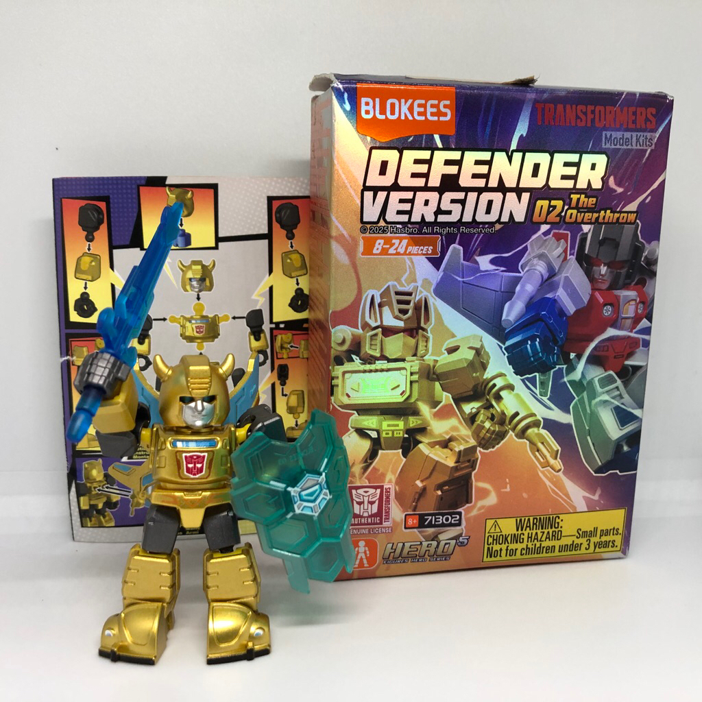 Blokees Transformers Defender Version Super Secret | Shopee Malaysia
