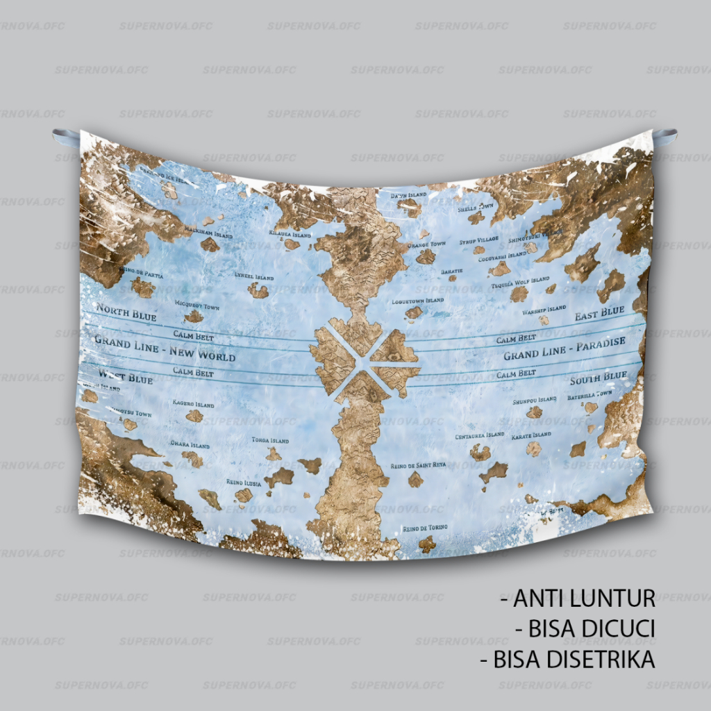 FLAG TAPESTRY FABRIC POSTER MAP ONE PIECE | Shopee Malaysia