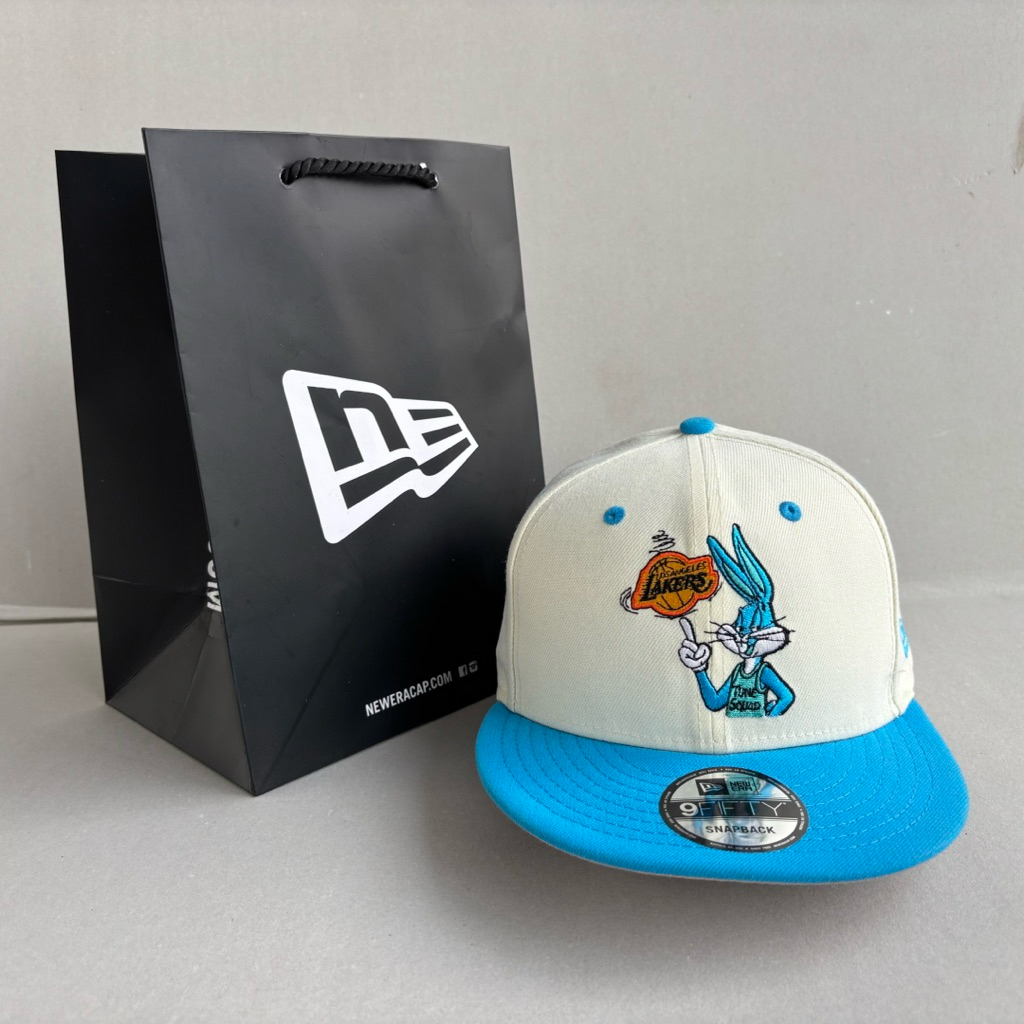 NEW ERA 9Fifty LOS ANGELES LAKERS Space Jam Bugs Bunny Hat Original ...